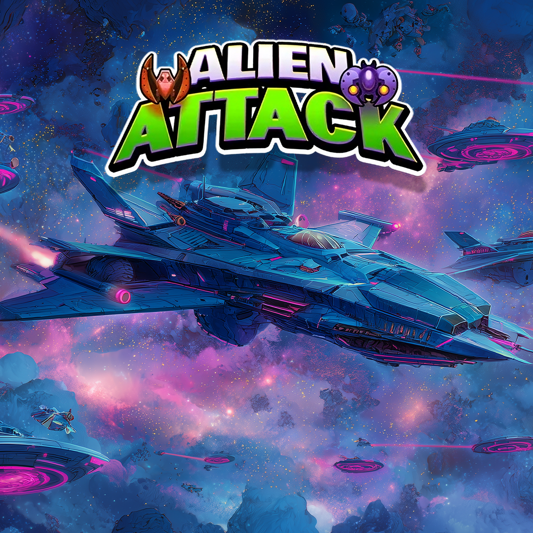 Cover image for Alien Attack the game